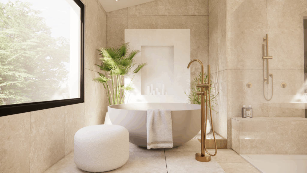 7 Tendances de salle de bain 2025-2026 | Atelier C3 Design